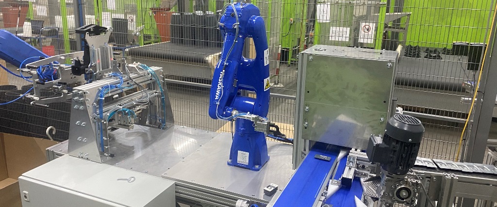 Robot offers solution for complex products with accurate finishing